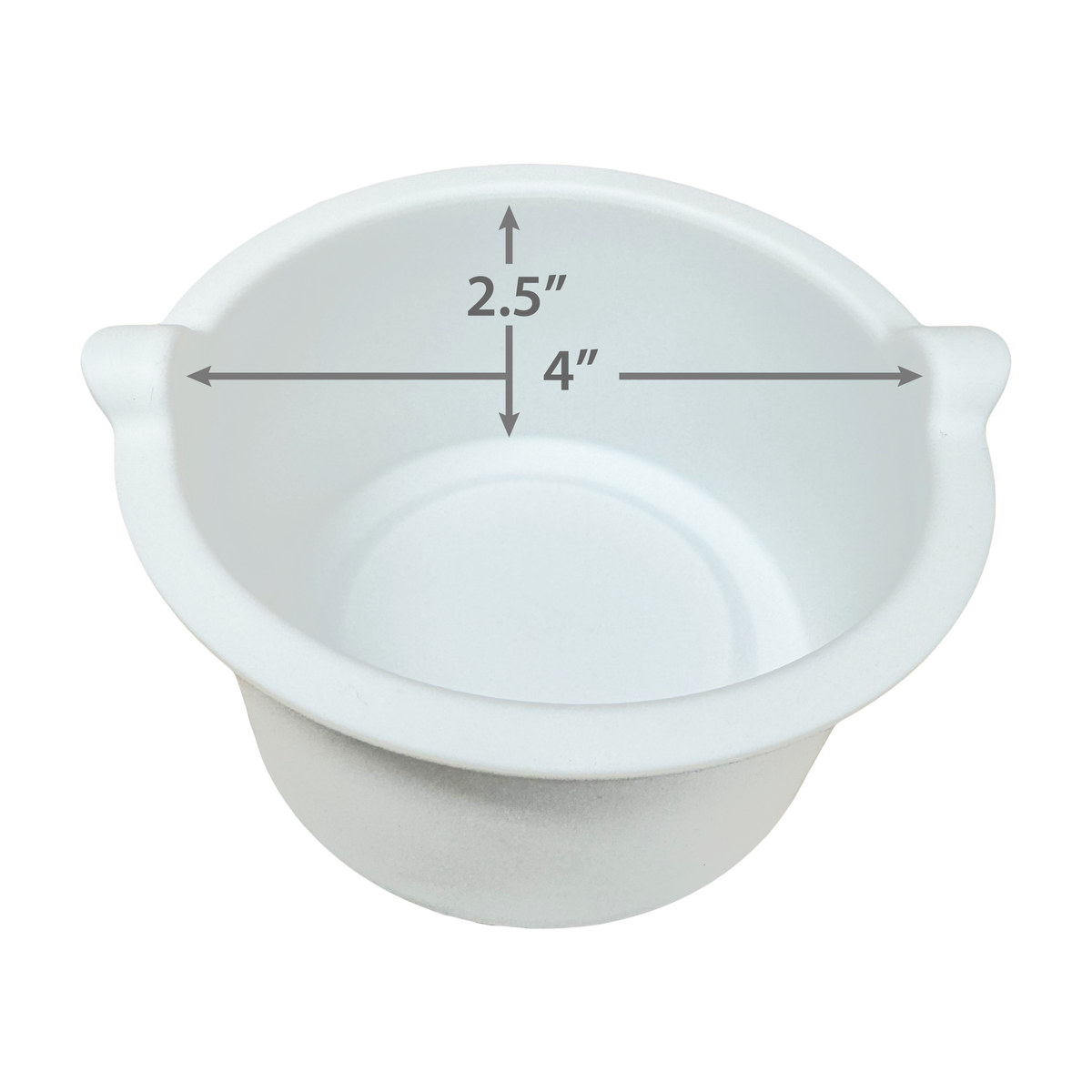 Silicone hard wax insert liner for melting hard wax beads to fit insid ...