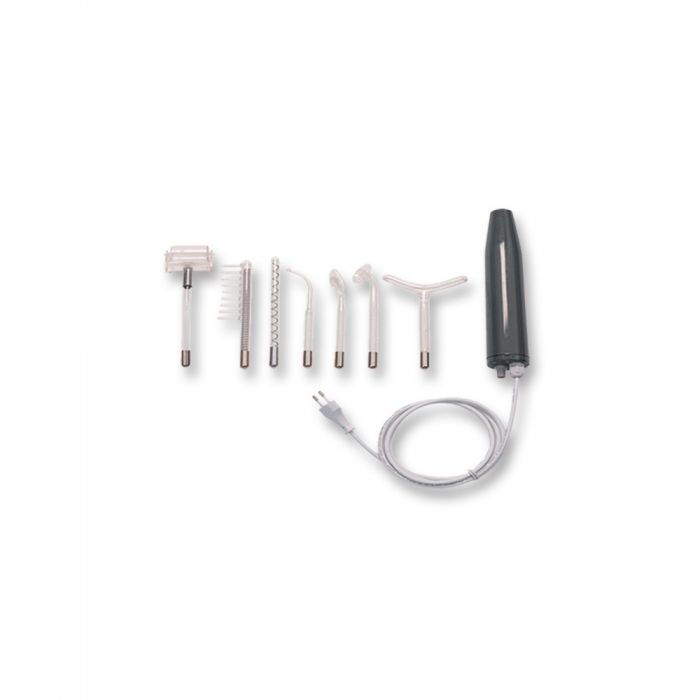 Portable high frequency machine with seven glass probes – Essenavita
