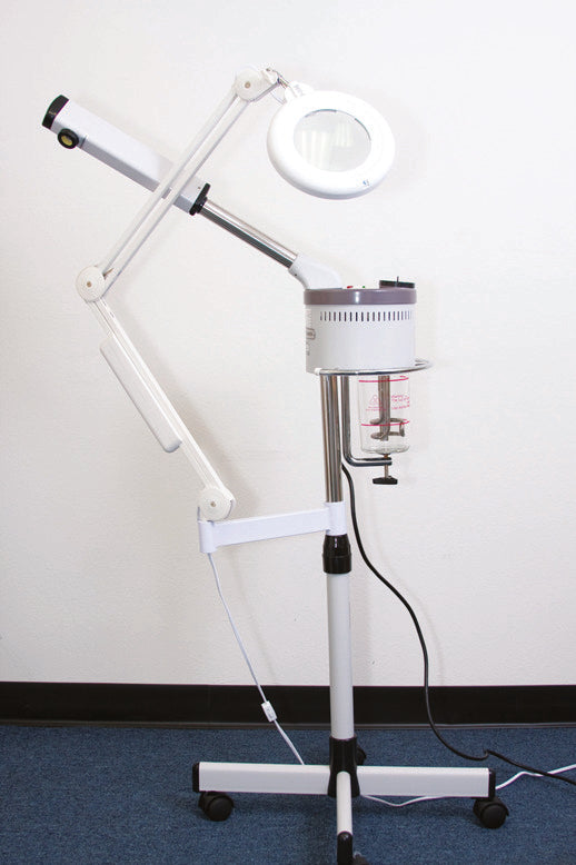 Taiwan steamer with daylight magnifying lamp combination – Essenavita